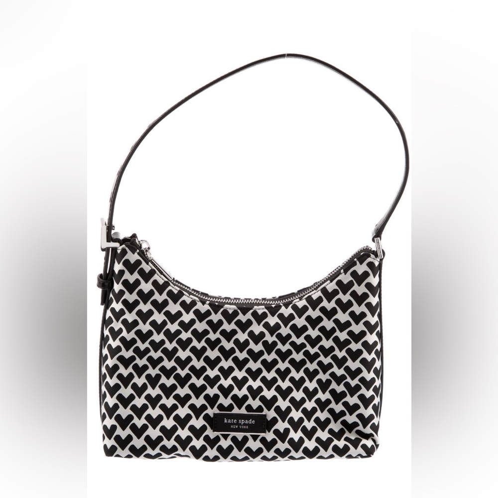 Kate Spade Sam Icon Modernist Hearts Small Shoulder B… - Gem